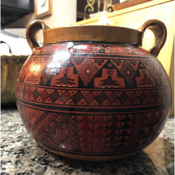 Native American | Art | Rare Precolumbian Pottery Bowl With Handles ...